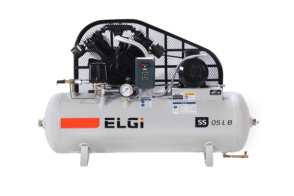 ELGi Oil-lubricated piston/reciprocating single-stage belt drive air compressor | Compressed Air ...